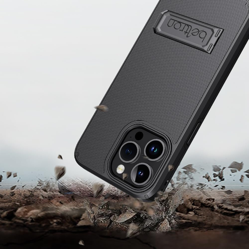 BELTRON Case Holster Combo for iPhone 15 Pro, Slim Protective Full Bod ...