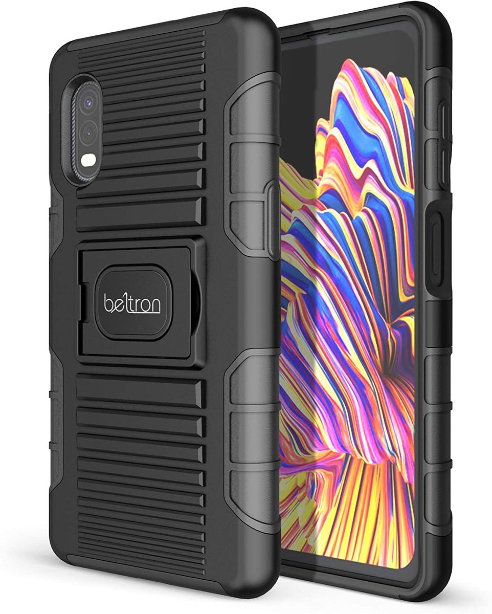 BELTRON Case for Galaxy XCover Pro, Heavy Duty Case with Finger Ring G ...