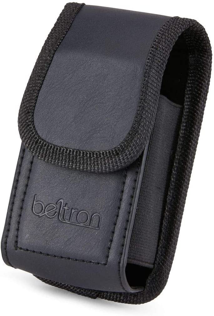 BELTRON Vertical Leather Case for CAT S22 Flip Phone / Sonim XP3 Plus ...